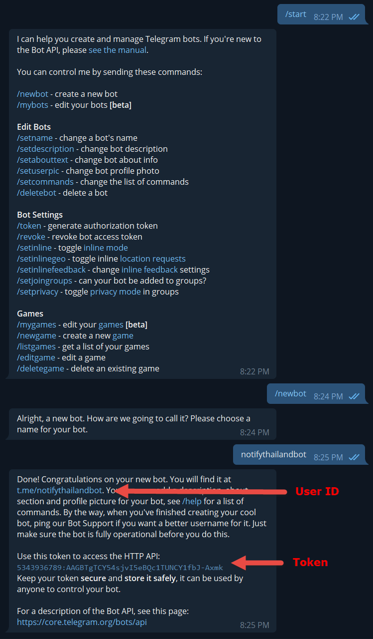 เขียน Bot บน Telegram ด้วย Python | by Wongsakorn Sanwises | Medium