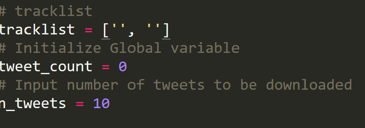 Twitter competitor analysis and social monitoring using tweepy -Part I ...