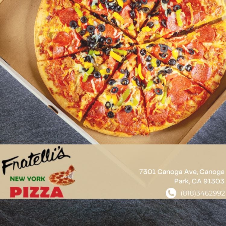 This universal comfort food - Fratelli's NY Pizza - Medium