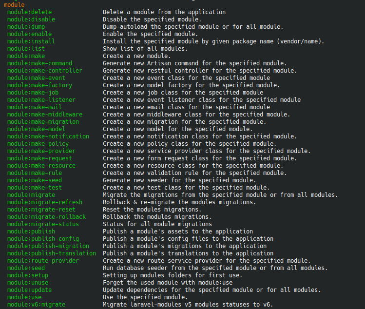 Cara Menggunakan Laravel Modules. Pada kesempatan kali ini kita akan… | by Muhammad Rifki Adam A ...