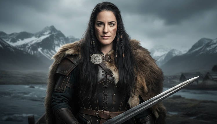 Catherine Goulet (Sexologie) en guerrière viking | by Nats Skorg | Dec ...