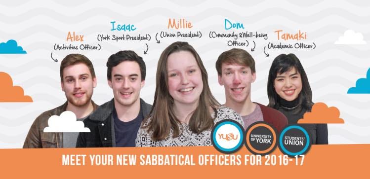 New Sabb Team Take Office. YUSU’s new sabbatical team are now… | by The ...