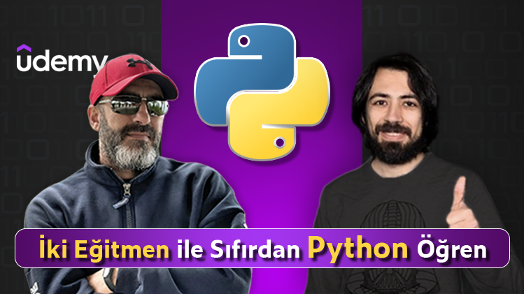 Udemy: İki Eğitmen ile Sıfırdan Python Öğren | by Hakan Yalçınkaya | Medium