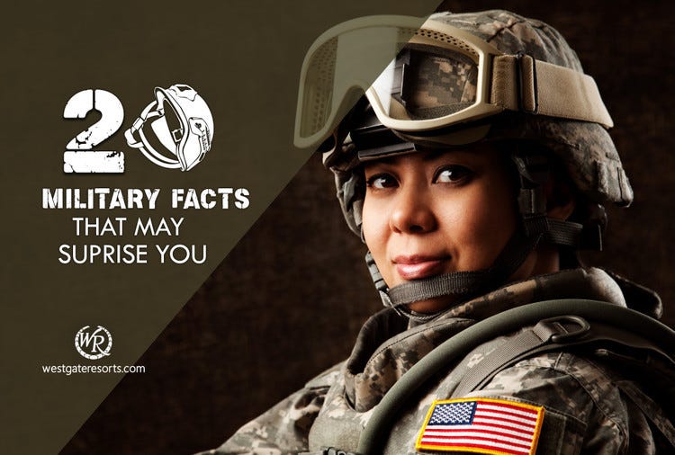 20 Military Facts That May Surprise You | by Westgate Resorts | Medium
