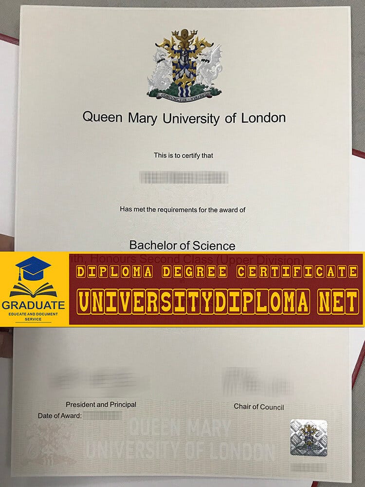 Buy Fake QMUL Degree, Get Queen Mary University of London Fake diploma | by Ehermansson | Aug ...