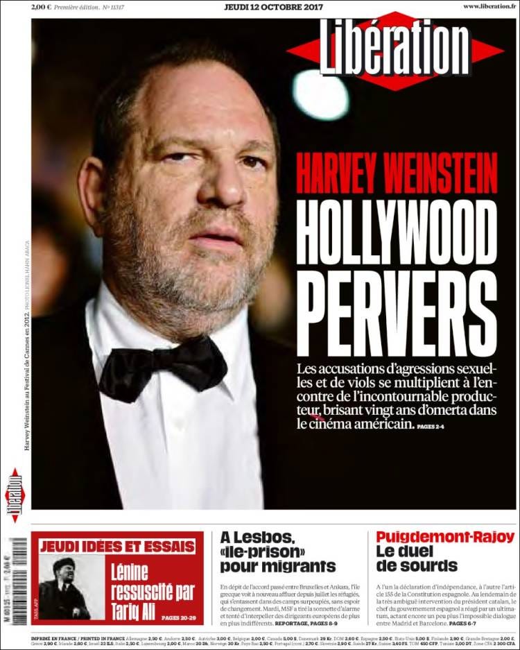 A Hollywood Pig: the Weinstein Scandal In France | by Tori Otten | Medium