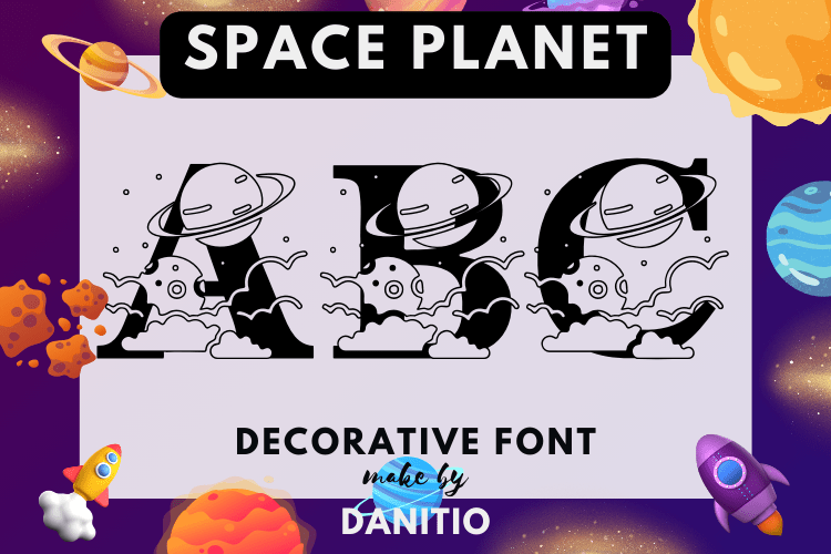 Space Planet Font | by Miamirabilis | Apr, 2024 | Medium