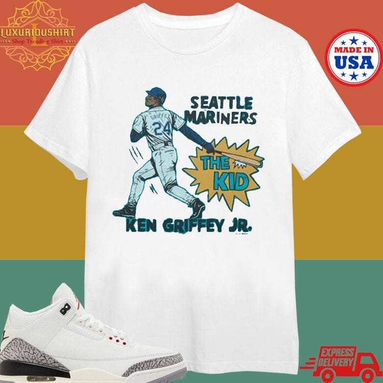 Official Seattle Mariners The Kid Ken Griffey Jr T-shirt ...