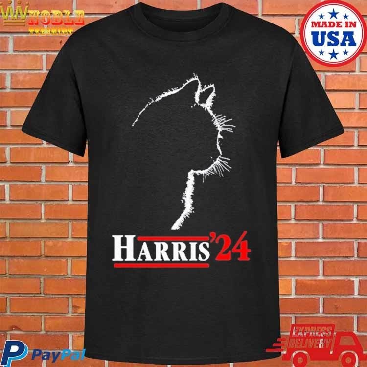 Official Lorenzo the cat harris’24 T-shirt - NobleteeShirt - Medium