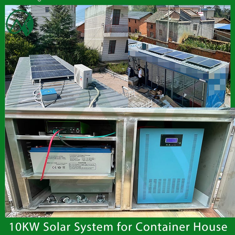 10KW Solar Powered Container Home | by Mars Solar LED Street Light Factory | Medium
