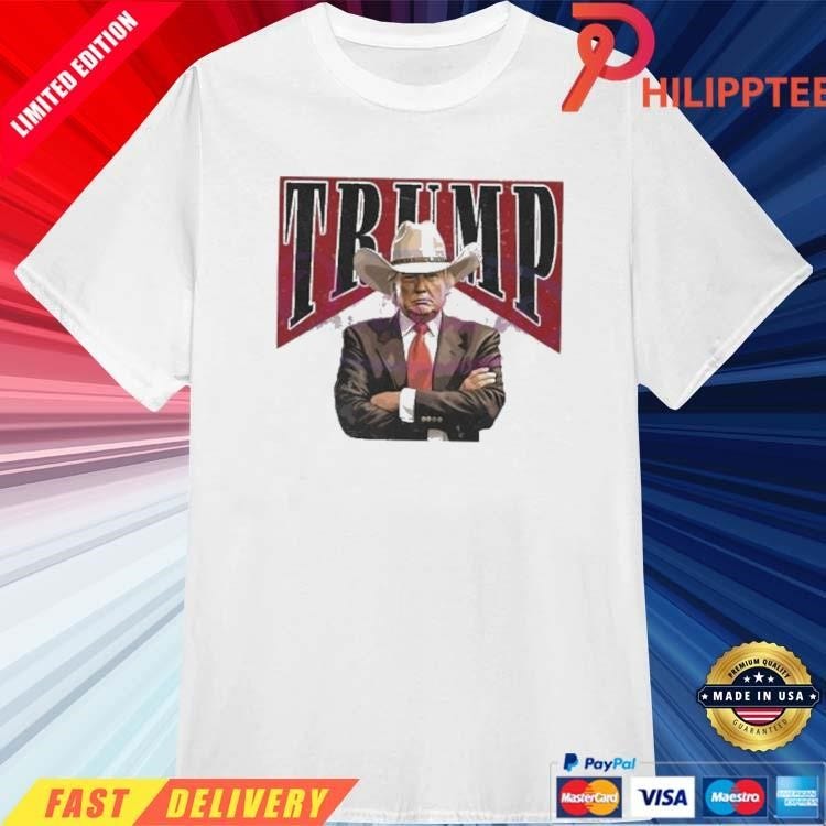 Cowboy Trump Western President Shirt - philipptee - Medium
