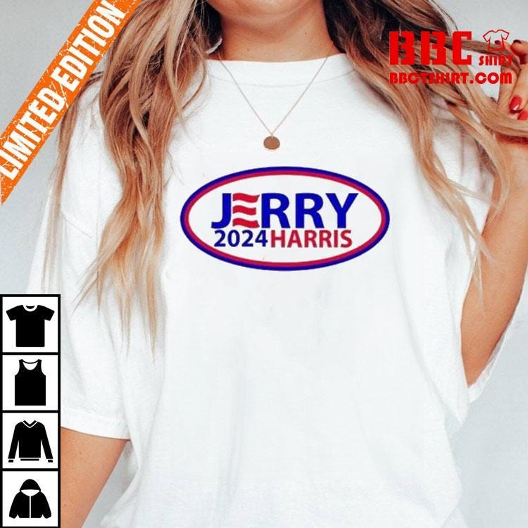 Jerry 2024 Kamala Harris Shirt - Kaylin - Medium