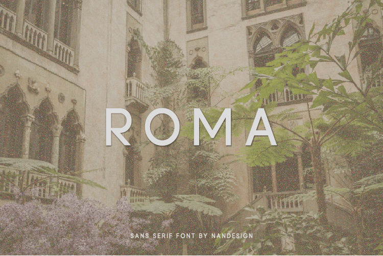 Roma Font | by Graceglimmer | Medium