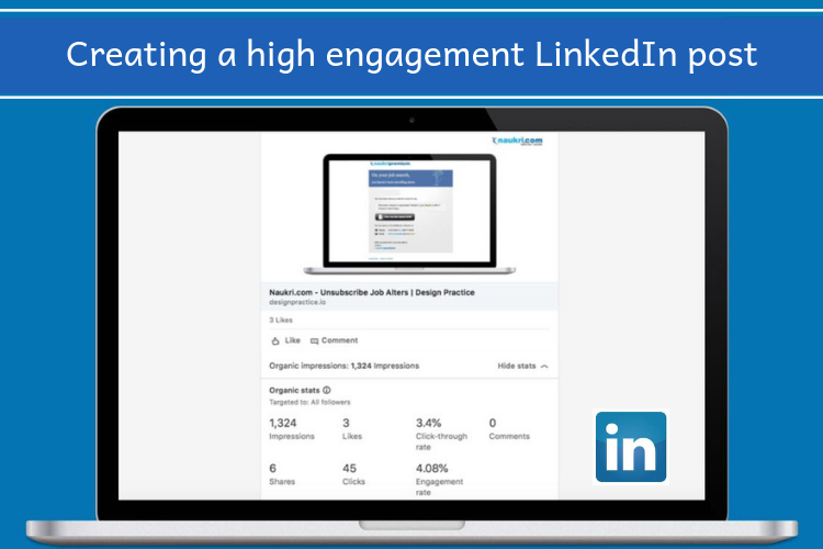 4 TIPS TO CREATE HIGH ENGAGEMENT LINKEDIN POST | by Eyecatchers ...