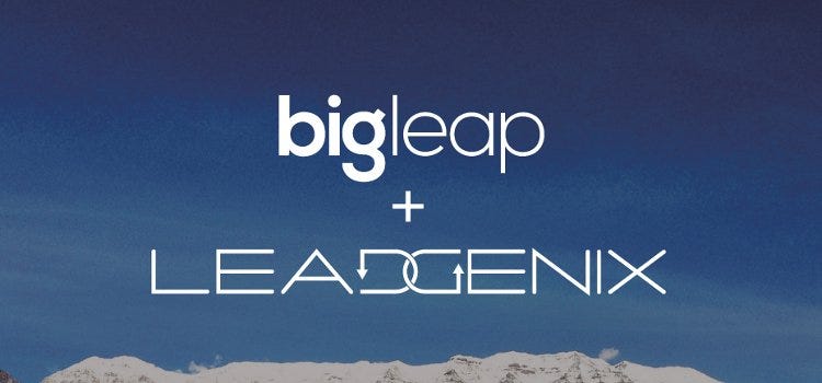 Big Leap Acquires Leadgenix. Big Leap and Leadgenix were a perfect… | by Chris Rawle | Beehive ...