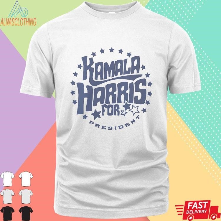 Official Kamala Harris for president retro T-shirt - 1steestee - Medium
