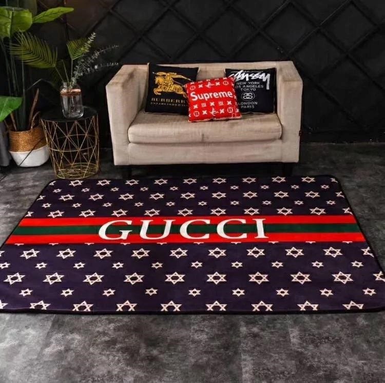 Clasic Logo Gucci Rug Home Decor - Storealimie - Medium
