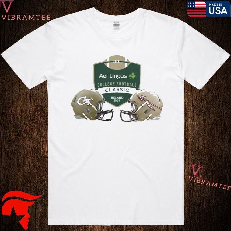 Official l Florida State Seminoles Vs Georgia Tech Dublin 2024 College ...
