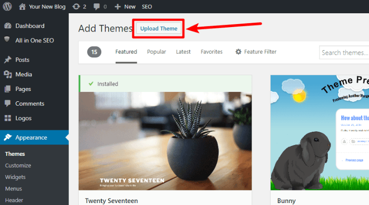 How To Install WordPress Theme Uploading ZIP File | by Visualmodo | Medium
