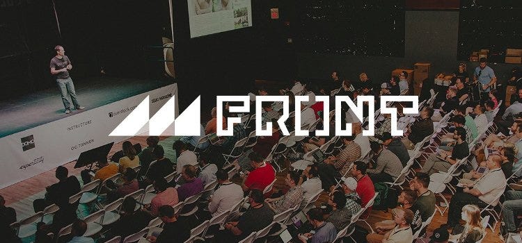 Front 2016 Is Nearly Upon Us. Front 2016, a two-day conference for… | by Chris Rawle | Beehive ...