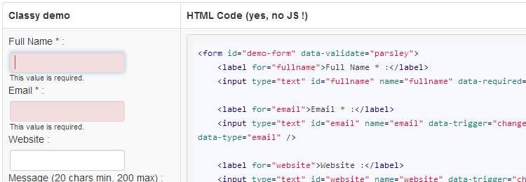 As melhores libs jQuery para validação de formulários para seu site ...