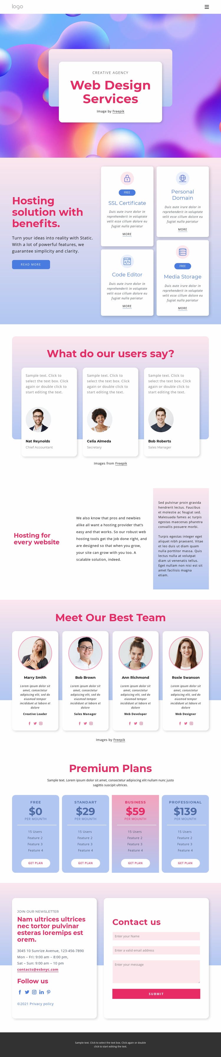What are the Four Main Features of Good Web Design Layout: Unveiled ...