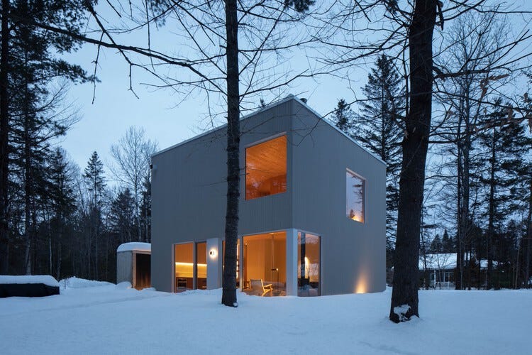 Rustic Grade Home / Maurice Martel Architecte | by DebraWilson | Apr, 2024 | Medium