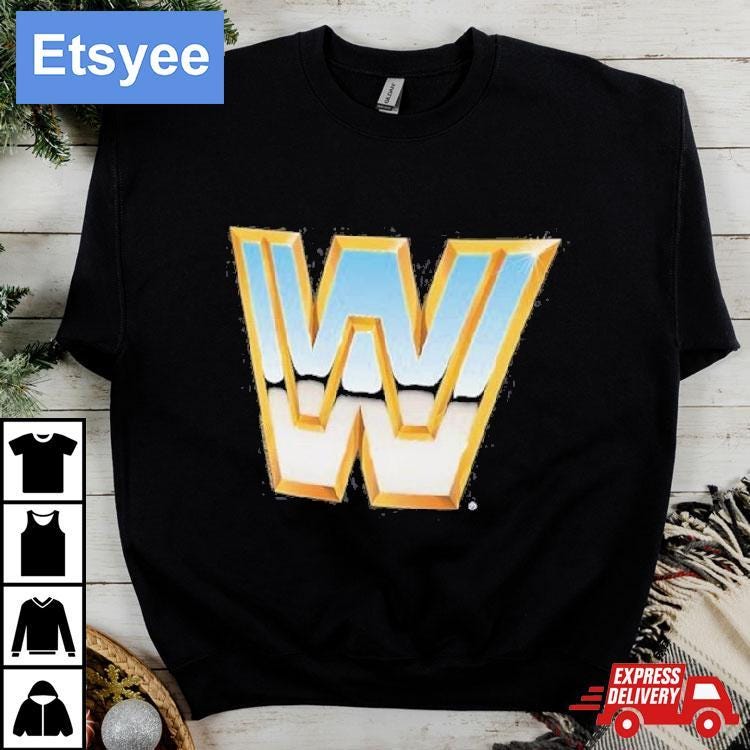 Wwe Ripple Junction Retro Chrome Logo Graphic T-Shirt | by Etsyee | Medium