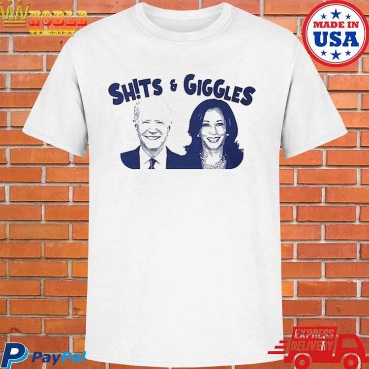 Official Biden and Harris shits and giggles T-shirt - 20fashionshirt ...