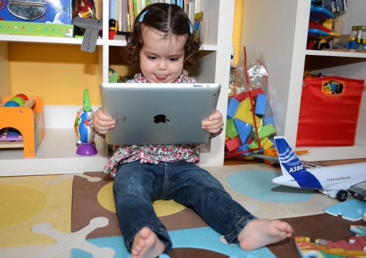 Your Toddler’s iPad Addiction Could Be Rewiring Their Brain Forever ...