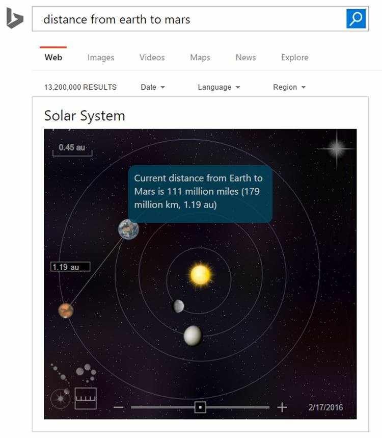 View the solar system in bing, test your internet speed… [Tech Bites ...