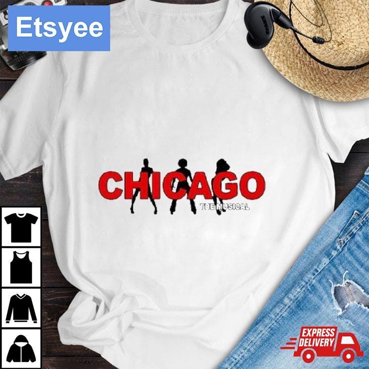 Vintage Chicago Musical 90s Shirt - Etsyee - Medium