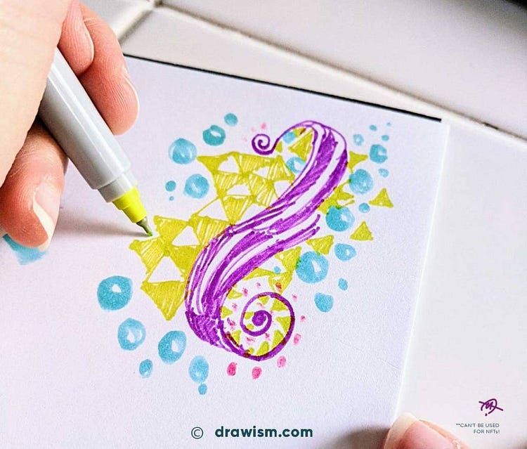 10 Euphoric Drawing Art Therapy Prompts For Racing Thoughts | by ...