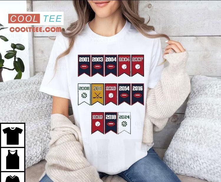 Boston Celtics Titletown Nba 2024 Shirts - Shiloh - Medium