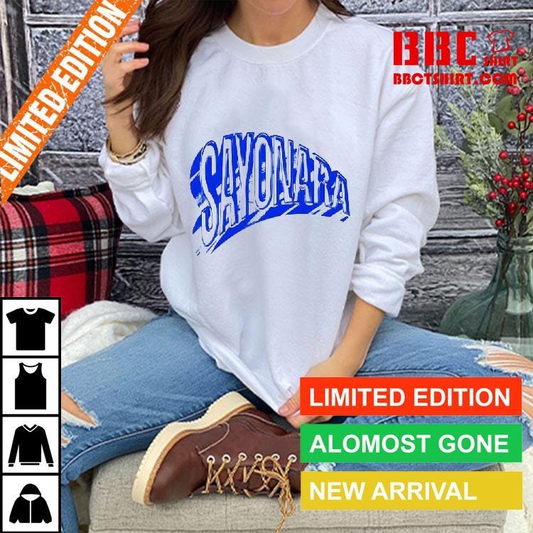Alvaro Diaz Sayonara Metallic Logo Shirt - Beststore - Medium