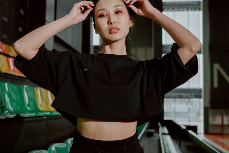 How to Cut and Crop Your T-shirt. Hey girls, now you can cut and crop… | by PRODIPTA GOSWAMI ...