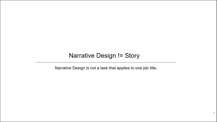 What is Narrative Design? — A Brief Introduction to Narrative Design in ...
