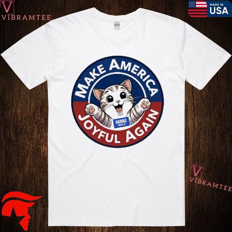 Official Harris Walz Make American Joyful Again President 2024 Shirt