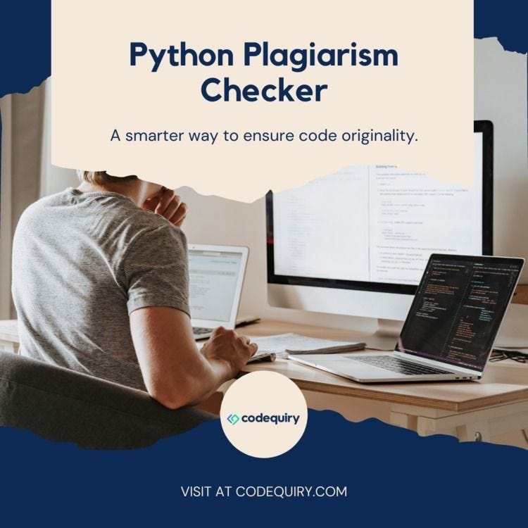 Python Plagiarism Checker Python courses have become increasingly popular at universities and ...