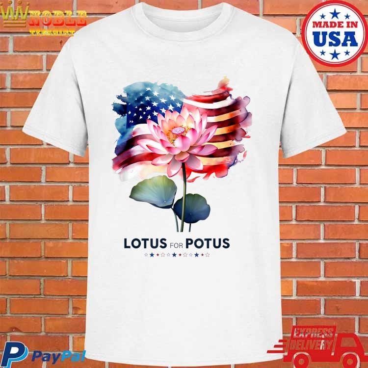 Official Lotus for potus vote Kamala Harris T-shirt - 20fashionshirt ...