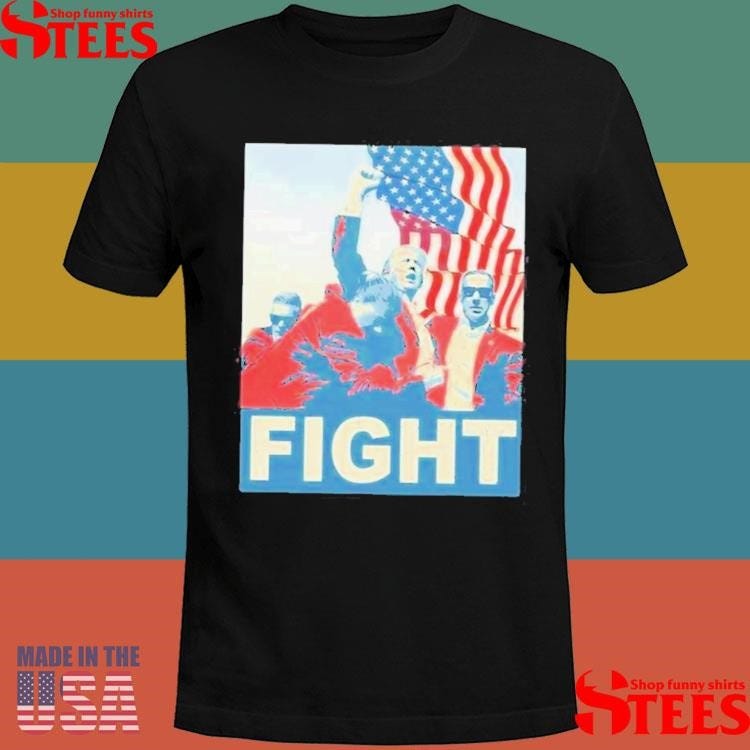 Official Trump Fight Iconic 2024 T-Shirt - sevenday - Medium