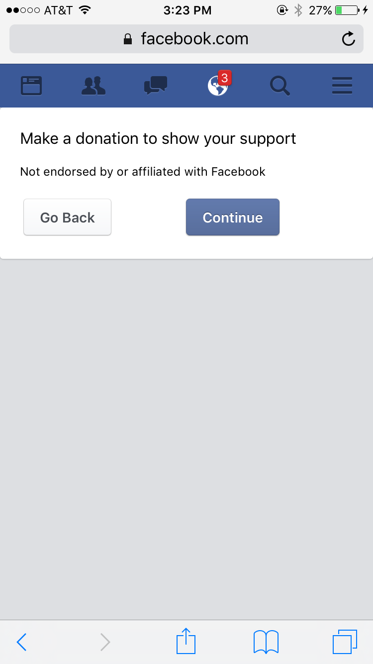 ‘Donate’ button on iphones | by GiveModo Support | givemodo | Medium