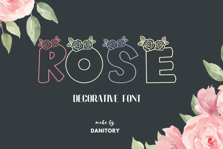 Rose Font | by Chloechroma | May, 2024 | Medium
