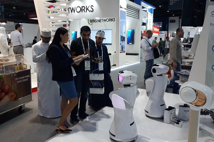 Sanbot robot featured at Gitex Technology Week for a second time | by ...
