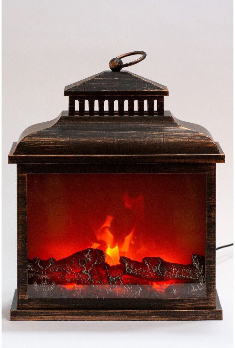 LED Fireplace Lantern - Ethio Shop - Medium