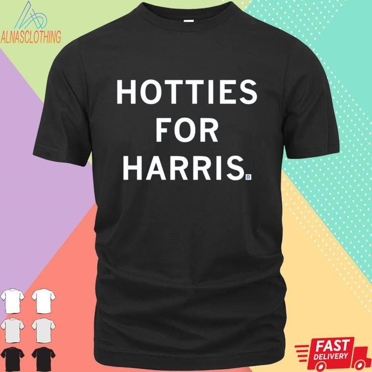 Official Hotties for Harris T-shirt - 1steestee - Medium