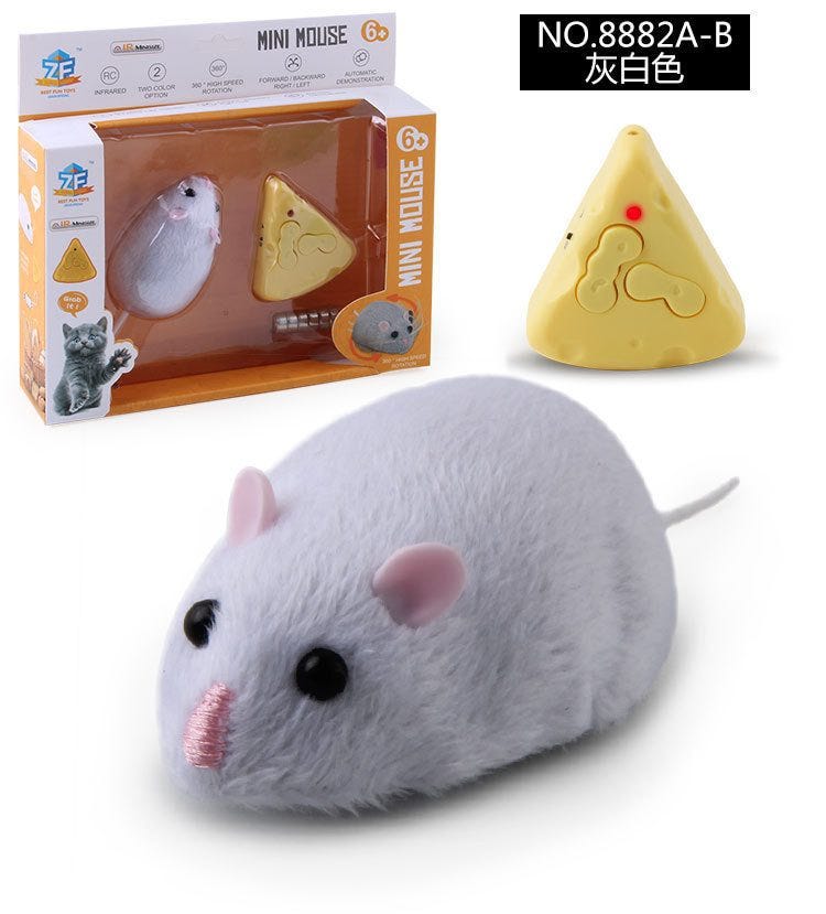 Remote Control Mouse Toy | Simulation Infrared Electric Prank Jokes ...