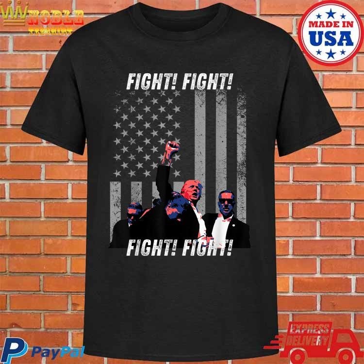 Official Fight! fight! Trump assassination attempt America T-shirt ...