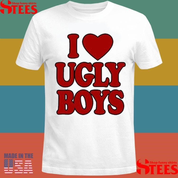 Official Omar Apollo I Love Ugly Boys Shirt - alnasclothings - Medium
