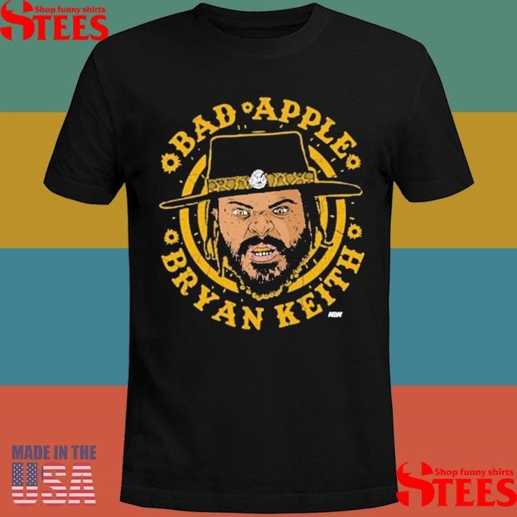 Official Bryan Keith Bad Apple Shirt - burgerstees - Medium